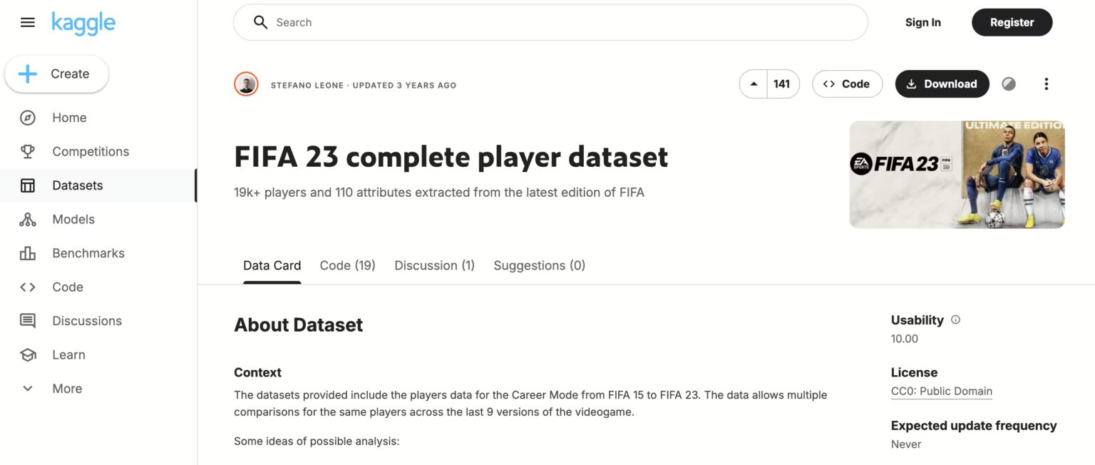 20 Best Free Sports Datasets for ML 2025 - unidata.pro
